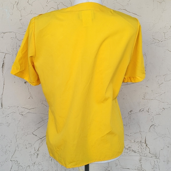 Vintage | Tops | Vintage Lemon Yellow Top | Poshmark